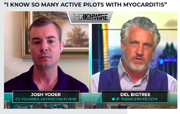 Sicherheits-Risiko geimpfte Piloten: Josh Yoder von US Freedom Flyers ...