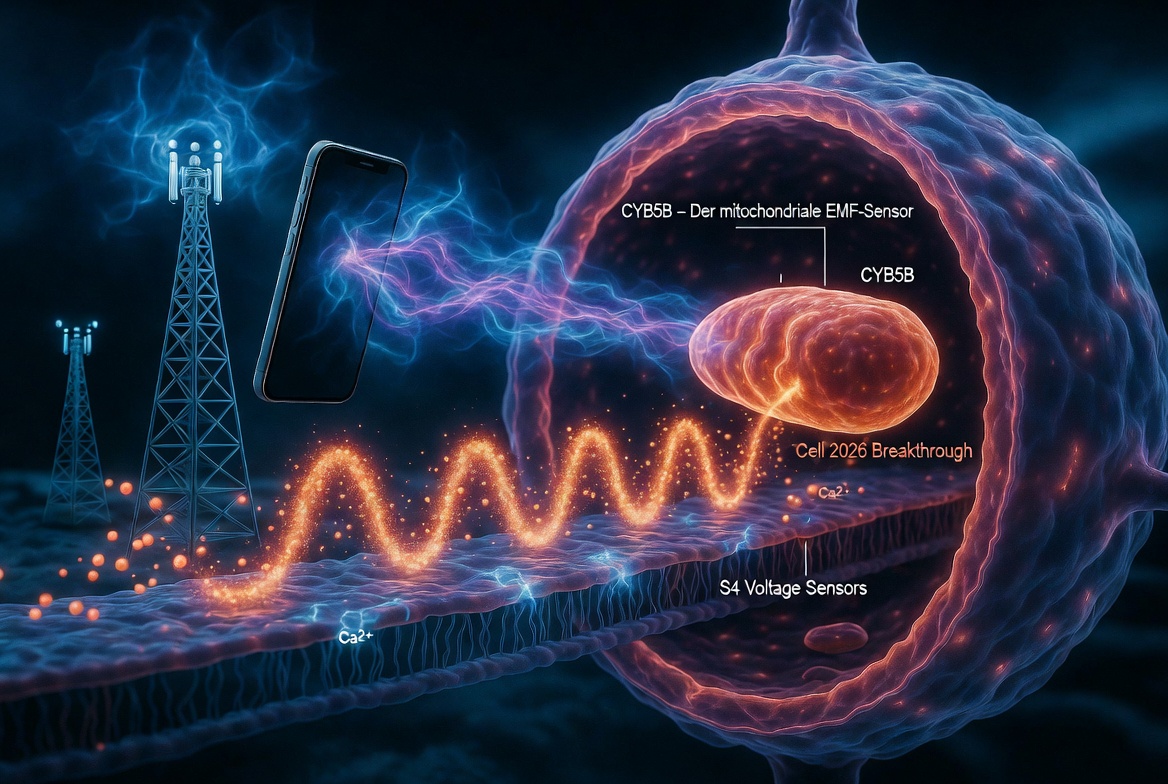 Körper-Zellen besitzen direkte EMF-Sensoren – Cell-Studie 2026 zerstört ...